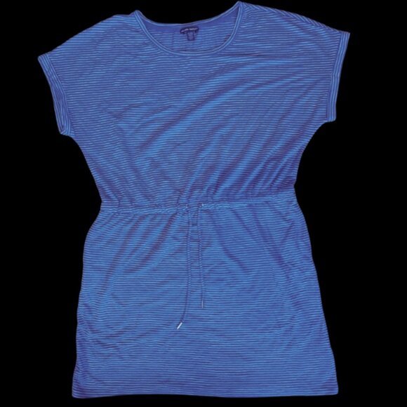 Hilary Radley | Dresses | Hilary Radley Womens Xl Blue White Tiewaist ...